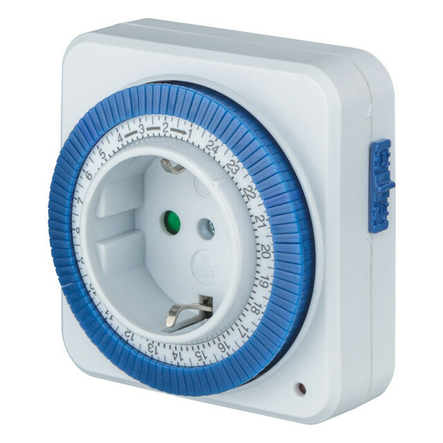 NAVIGATOR суточный механический таймер 3500 Вт, 96пр/15 мин, белый корпус пластиковый