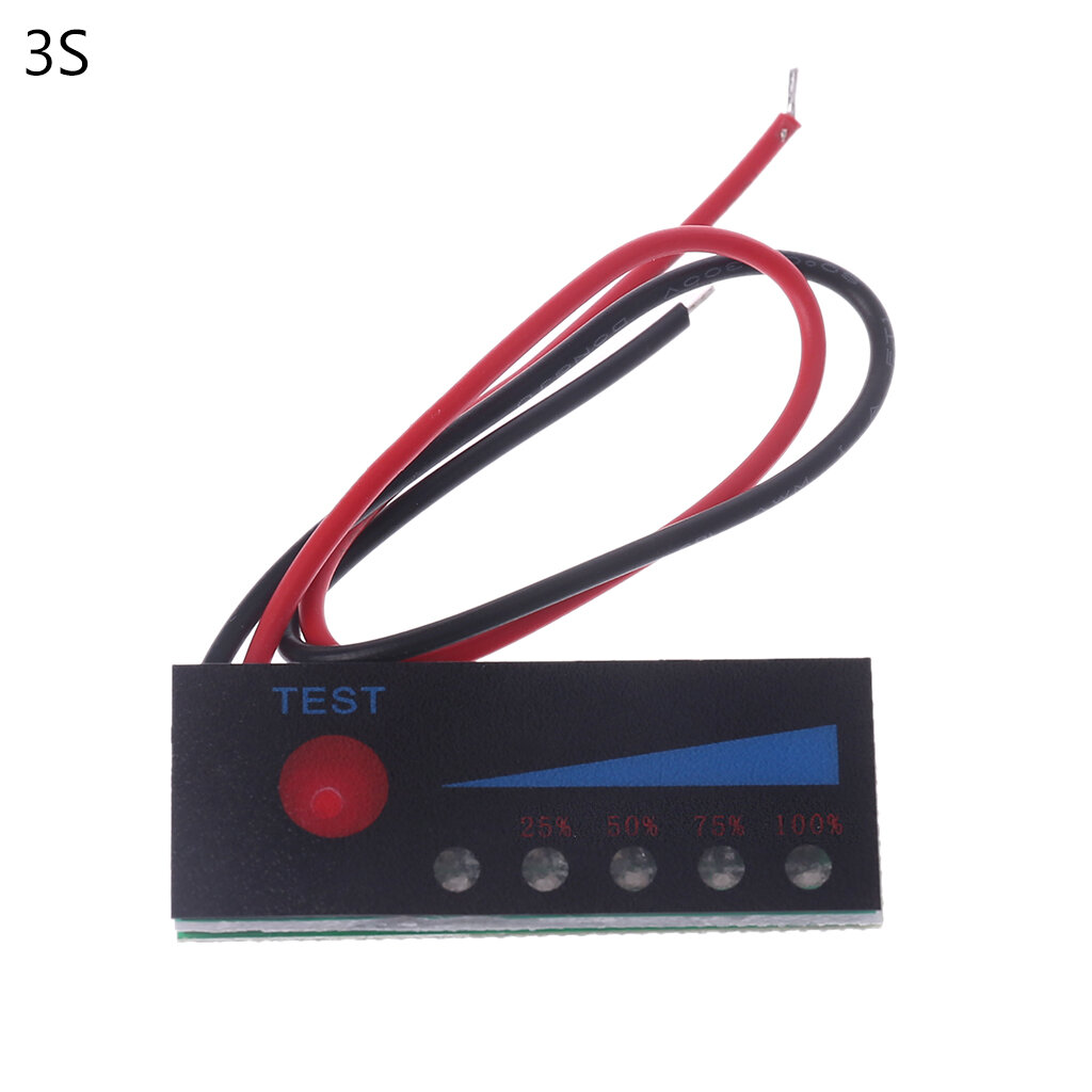 1S 2S 3S 4S 12V 18650 Литий-ионный Lipo Литий 12V Свинцово-Кислотный Индикатор Уровня Заряда Батареи Тестер ЖК-дисплей Измеритель Процента