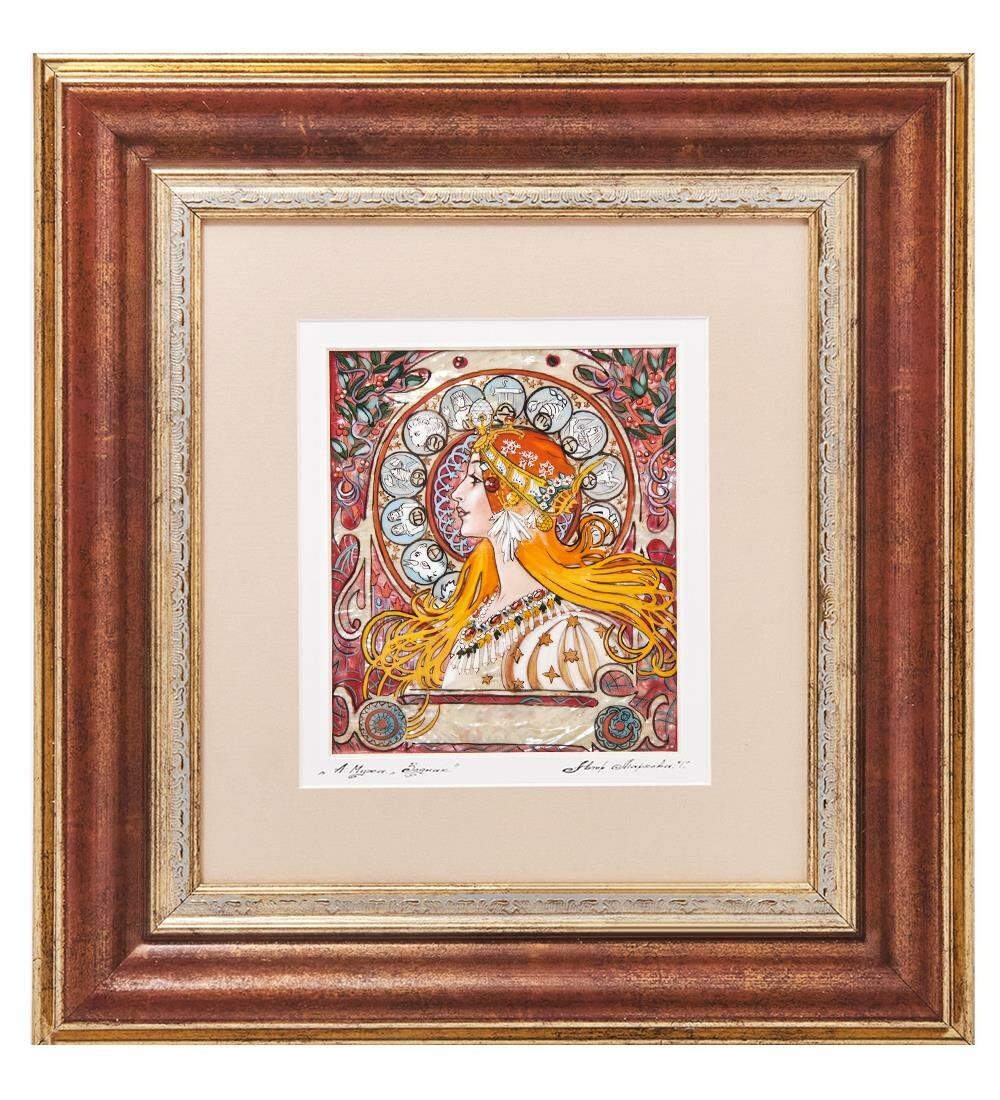 Панно "Зодиак -Альфонс Муха" A2189676