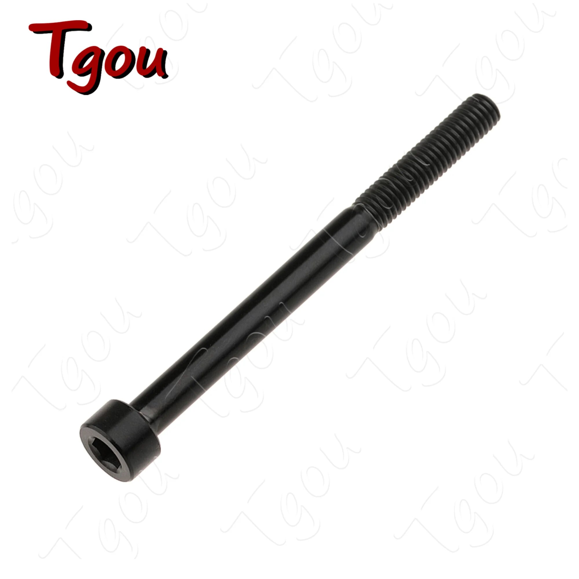 Титановые болты Tgou M6x10/15/16/18/20/25/30/35/40/45/50/55/60/65 мм Черный, Stigma Black, 60mm