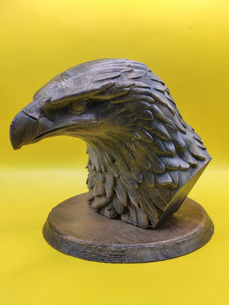 Статуэтка - Птица ястреб бюст большой