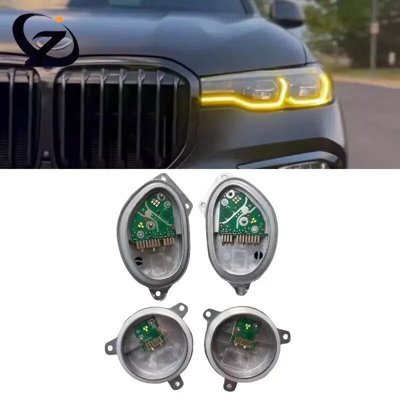 Для BMW X7 G07 2019 2020 2021 летнего света с желтыми ангельскими глазами 63119466177 EU Version