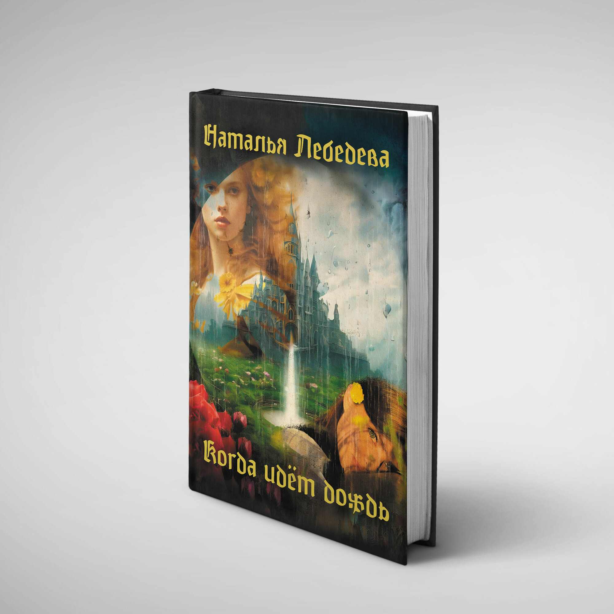 Книга "Когда идет дождь", фэнтези, приключения, современная проза, 2025 год
