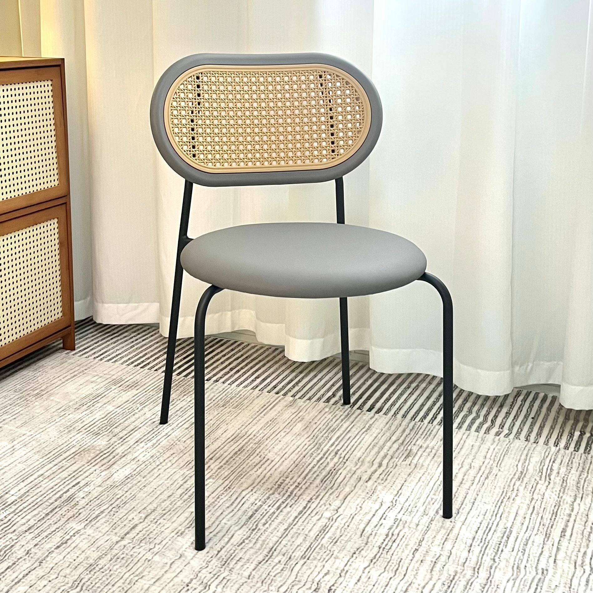 Стул для столовой, стул из ротанга