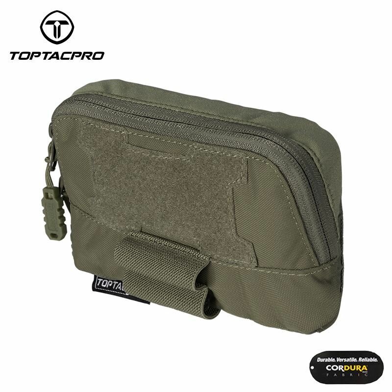 Подсумок TOPTACPRO тактическая сумка для администратора MOLLE EDC Хозяйственная Многофункциональная поясная на пояс-чехол 8510