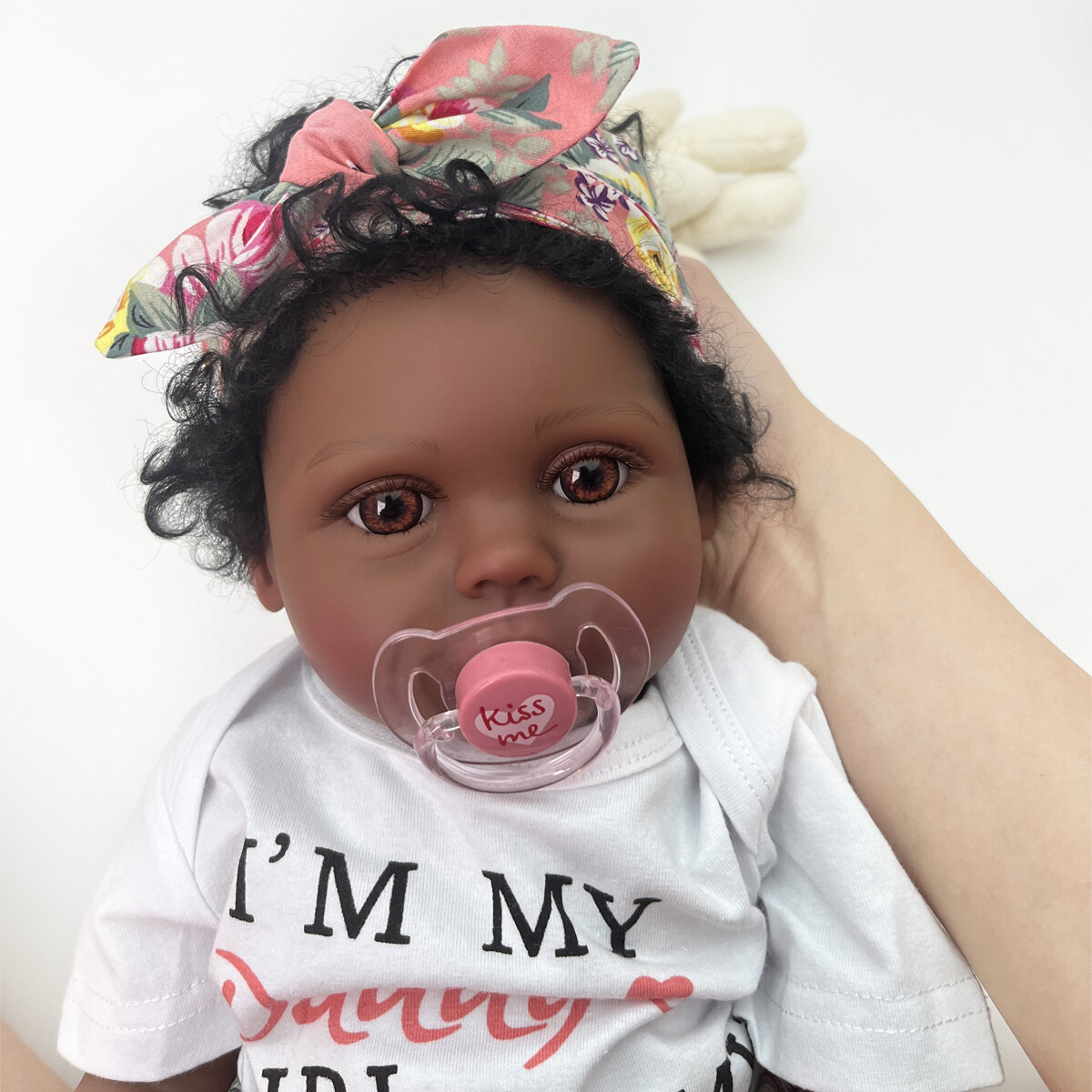 Набор из 2 милых магнитных пустышек для кукол Reborn Baby Dolls размером 16-22 дюйма для девочек, подарок детям5323
