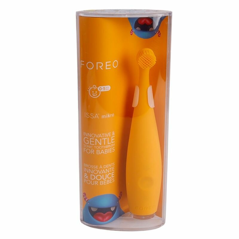Foreo ISSA mikro Электрическая зубная щетка для обучения младенцев силиконовая зубная щетка перезаряжаемая