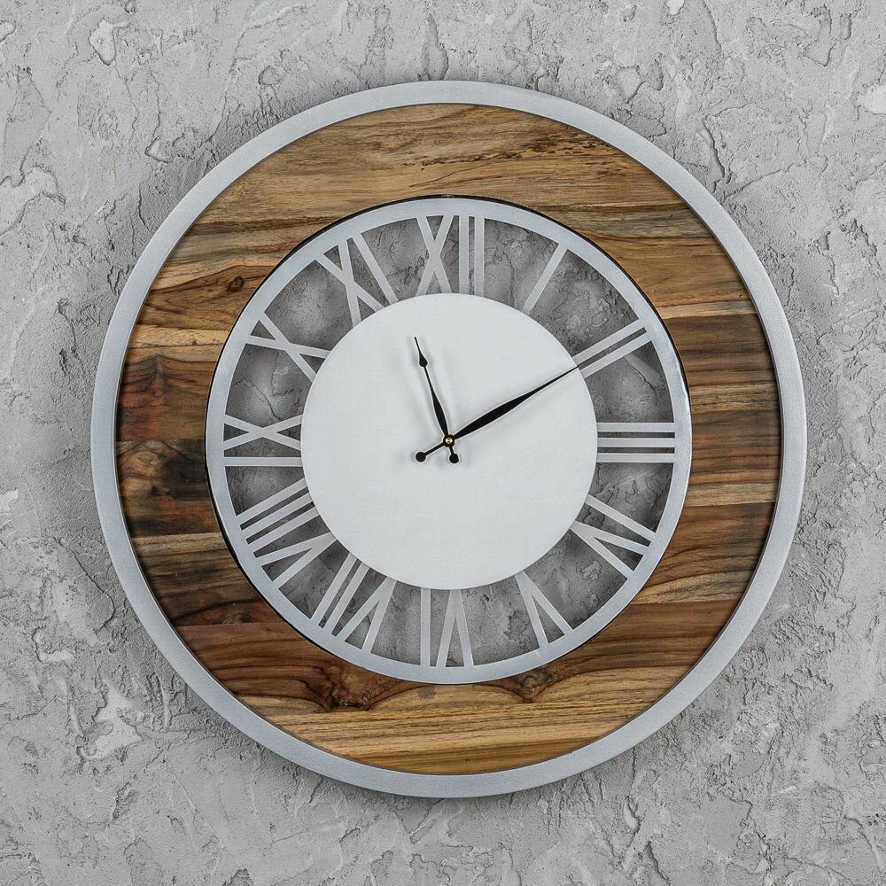 Часы настенные деревянные интерьерные Decor of today, 60х5х60