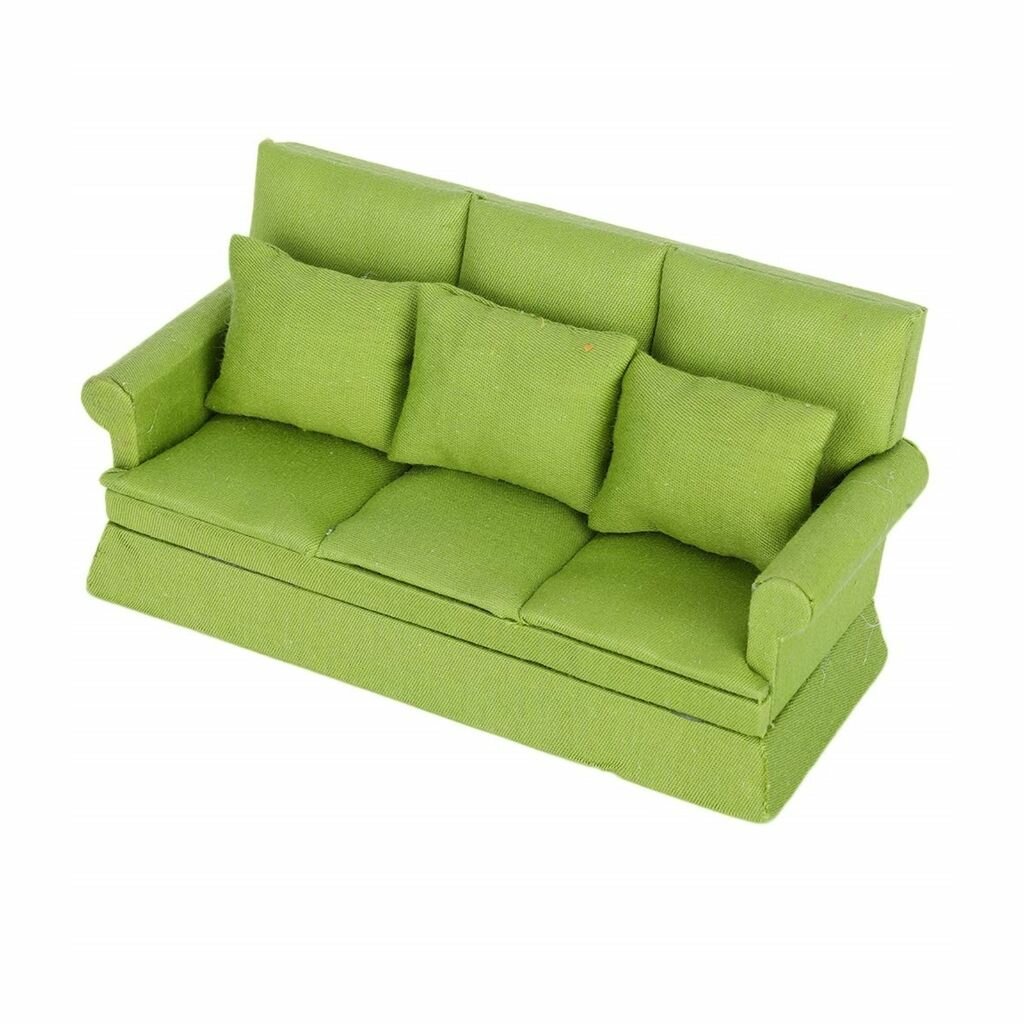 Диван трехместный 1/12 для кукол