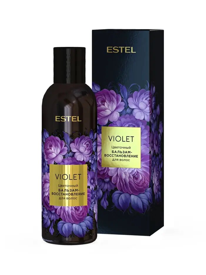 Бальзам-восстановление для волос Estel Professional Flowers Violet Цветочный, 200 мл