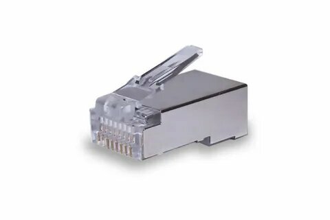 Коннектор Suprlan (10-0231-1) FTP кат.5E RJ45 прозрачный (упак:10шт)