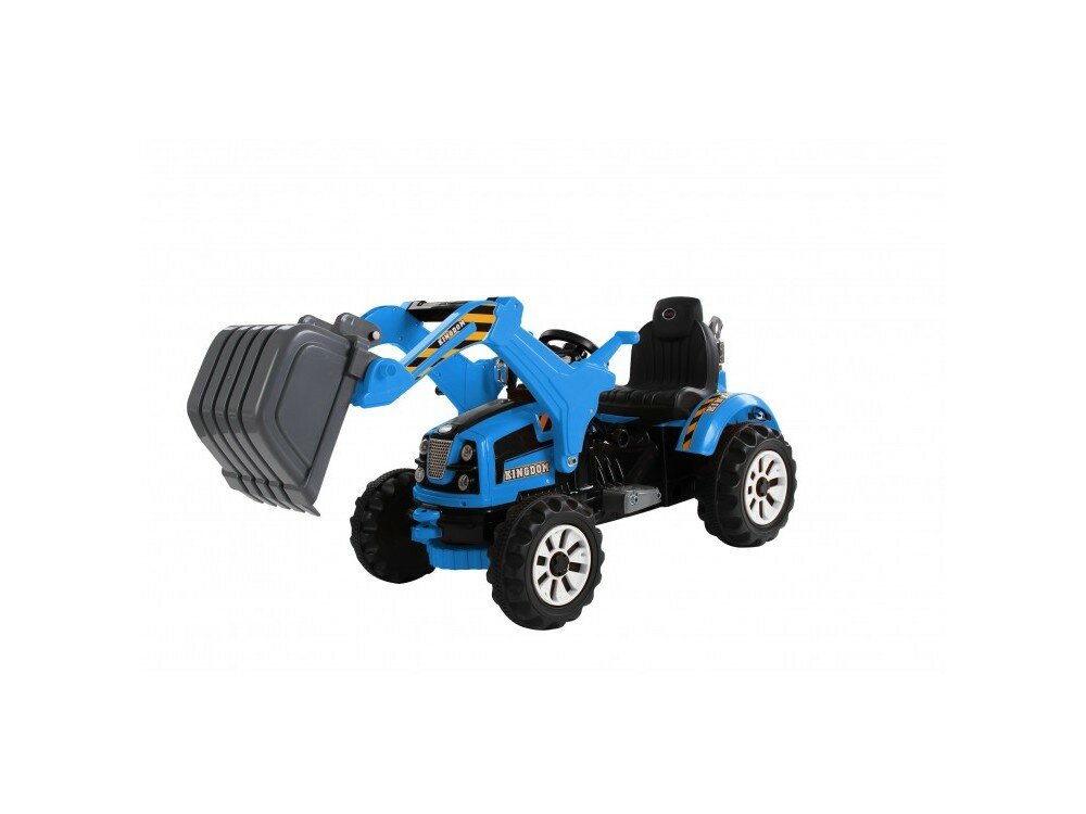 Детский электромобиль трактор на аккумуляторе синий- JS328B-B