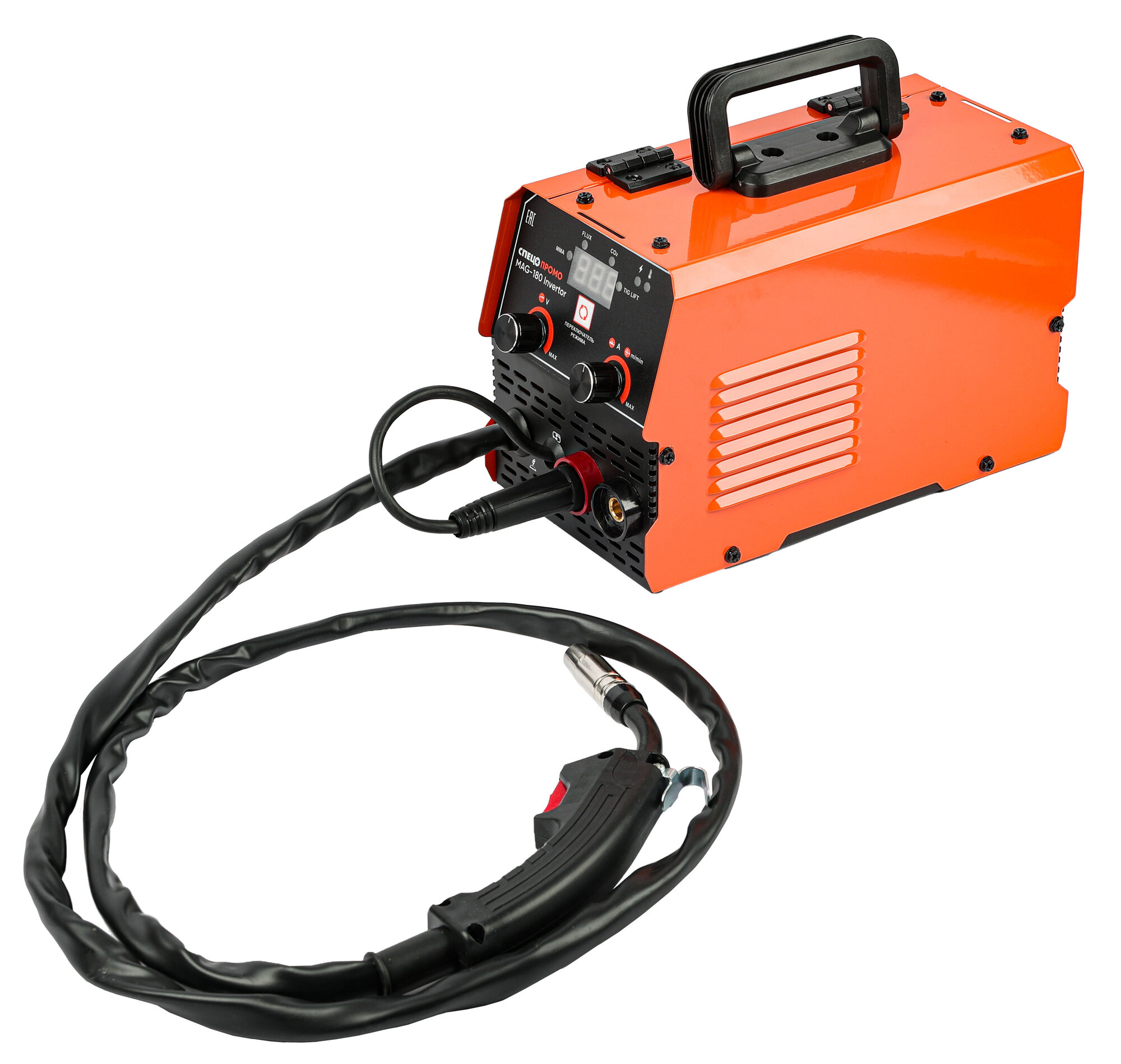 Сварочный полуавтомат инверторный Спец Промо MAG-180, 160 А, до 4 мм
