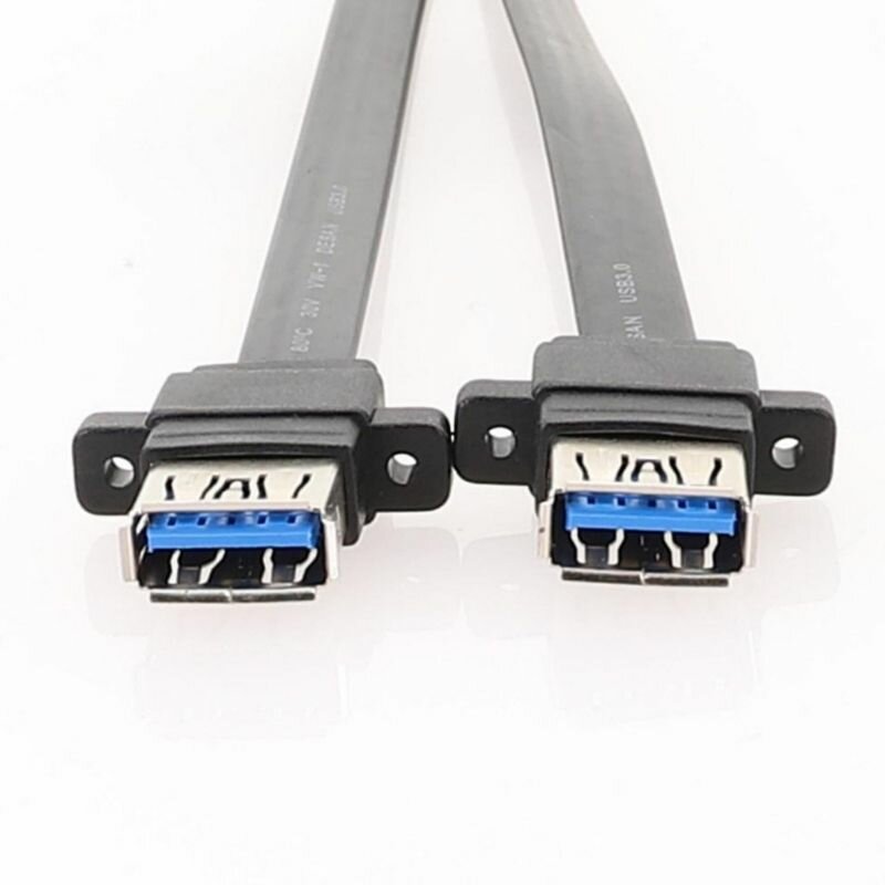 Материнская плата USB3.0 панельный кабель передний 19 пинов на двойной USB A - 30 см