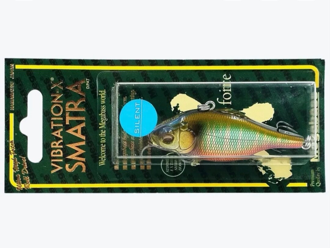 Воблер (виб) Megabass VIBRATION-X SMATRA (silent/тихий) - GG OIKAWA