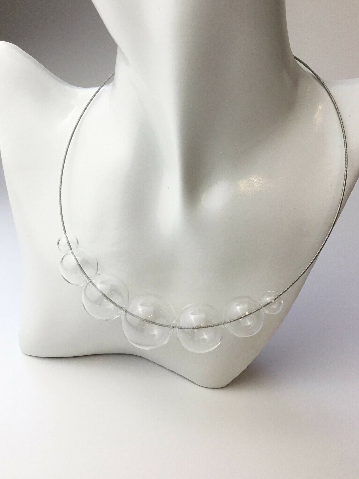 Колье, муранское стекло, стекло