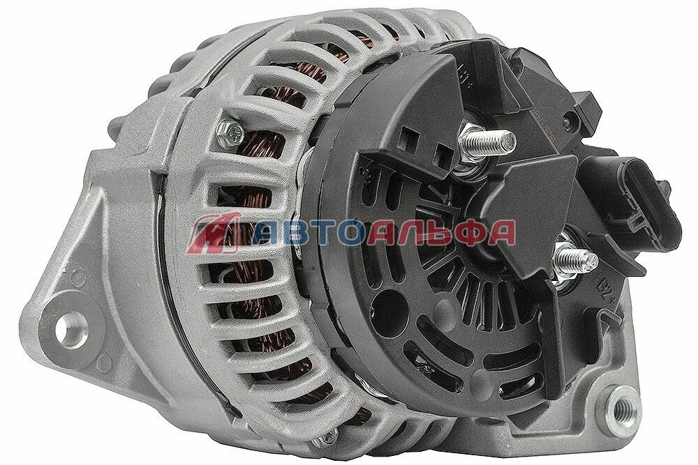 Генератор 24В 90А КАМАЗ, нефаз (120 град. 81 мм) Cummins (ISBe Евро4, 6ISBe250-Евро3) 4892320, 5259578, CA1812R (Motorherz, Krauf, Китай)