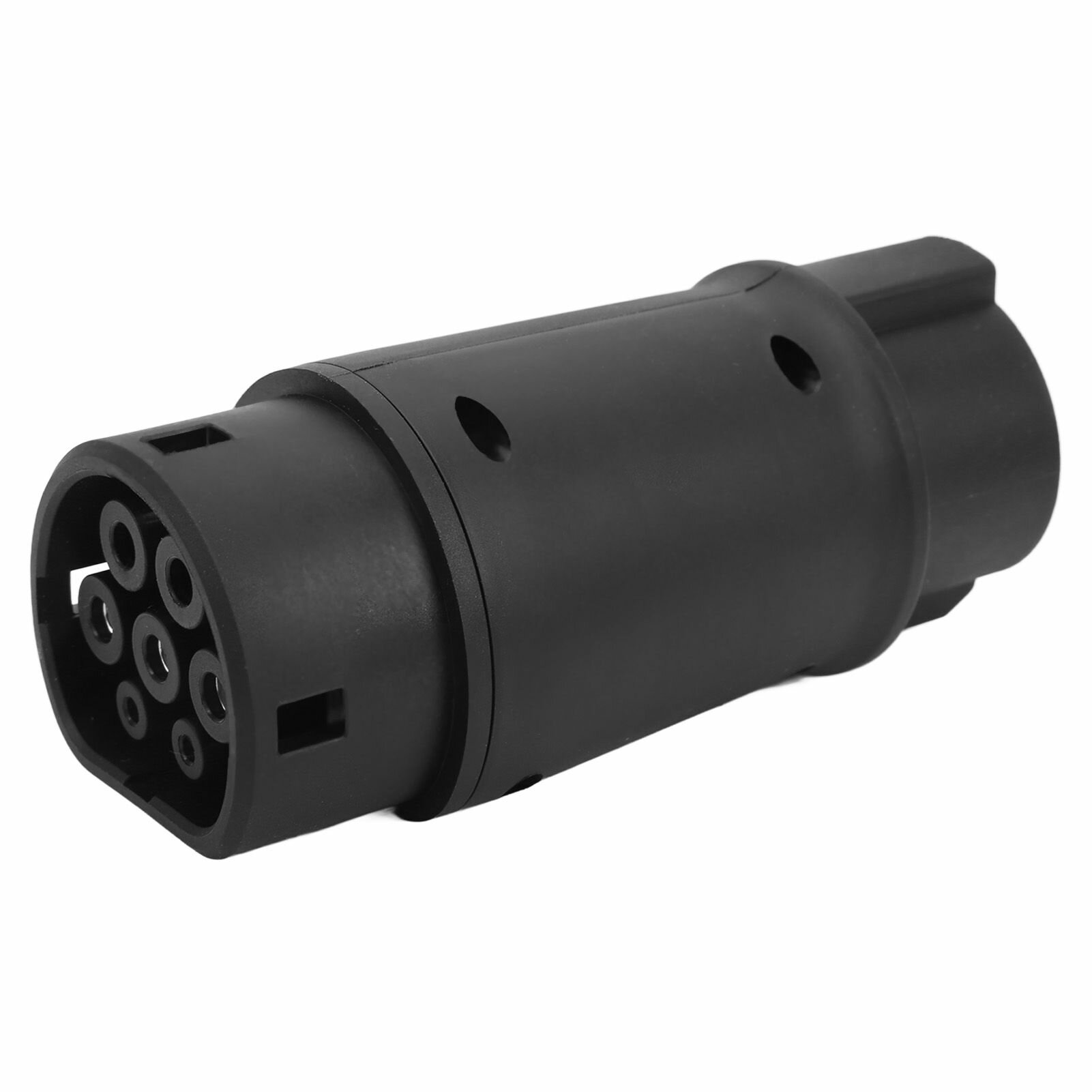 Адаптер для зарядки электромобилей с разъемом типа 1 на тип 2, 16-32 А, 220-250 В, зарядное устройство для электромобилей, соответствующих стандартам США и ЕС