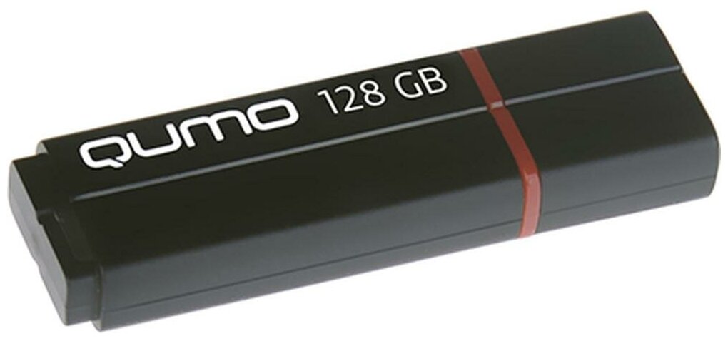USB Flash накопитель 128GB Qumo Speedster (QM128GUD3-SP-black) USB 3.0 Black