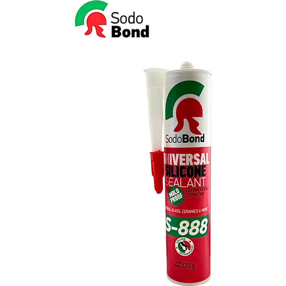 SODOBOND Универсальный силиконовый герметик S-888 4631175582839