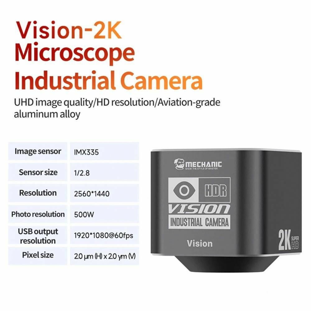 Микроскоп Камера 2K 4K для ремонта материнских плат и PCB осмотр инструмент244