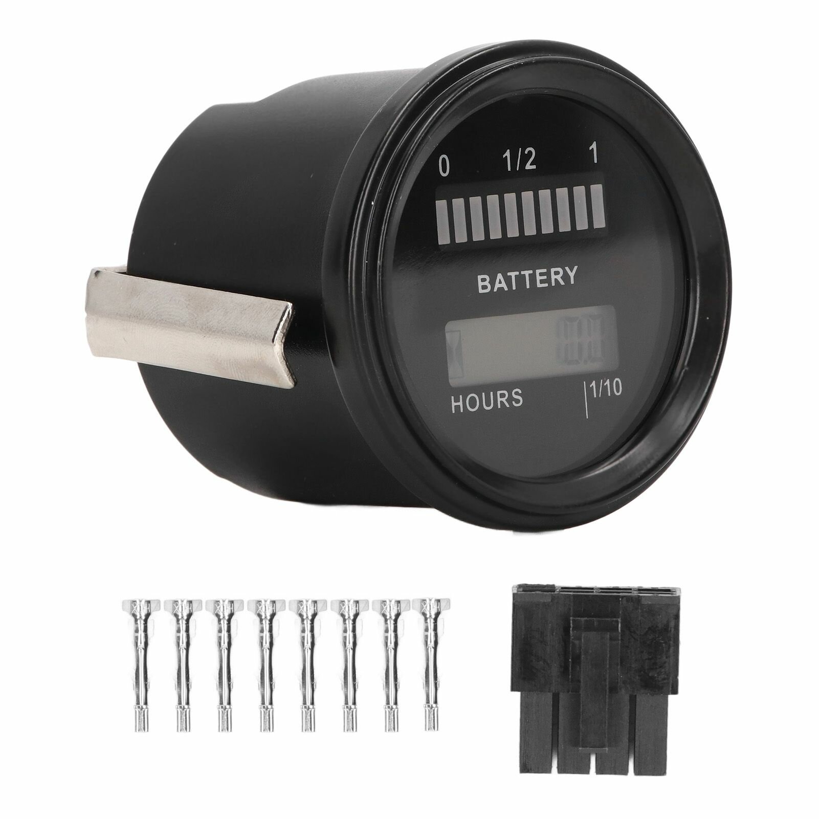 Цифровой индикатор заряда батареи, счетчик часов, многофункциональный датчик IP65, водонепроницаемый для электромобилей, тележек, газонокосилок