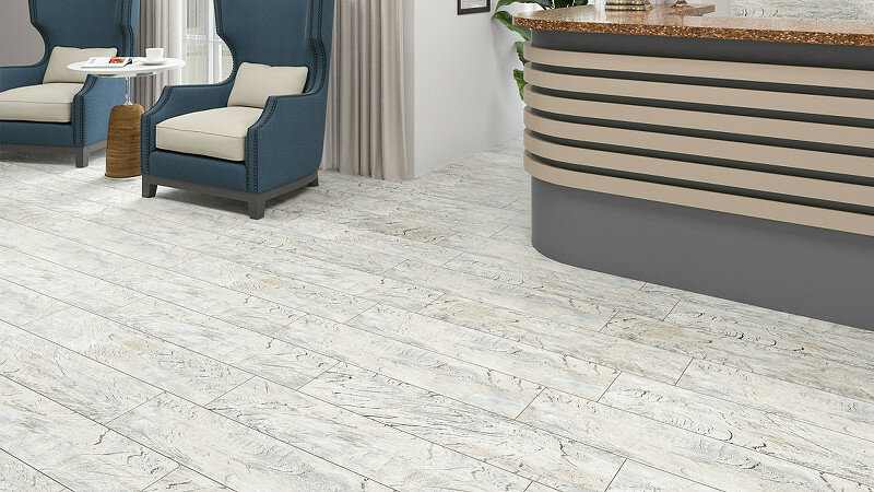 Керамогранит Alma Ceramica Antik GFA92NTK07R 20х90 см бежевый, серый, микс для ванной комнаты, для кухни Россия
