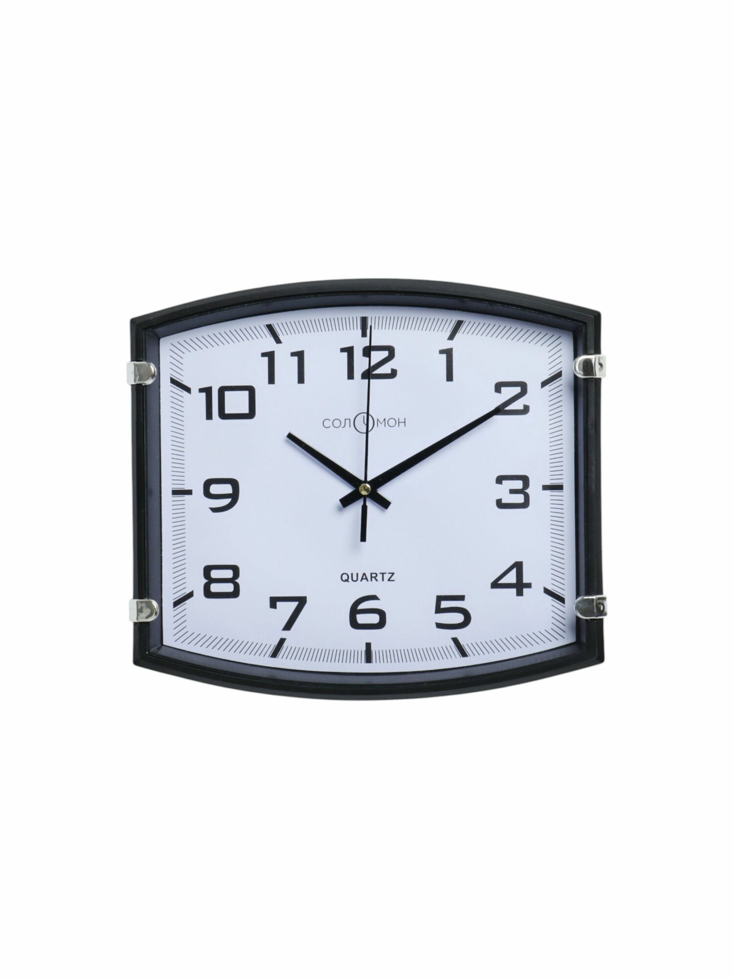 Часы настенные "Модерн", плавный ход, 25x22 см, форма: прямоугольная