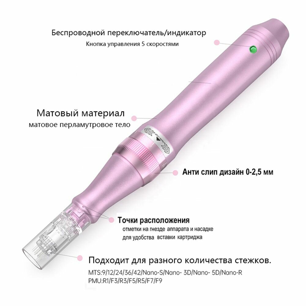 Косметологический аппарат Электрический мезороллер Аппарат M7-W