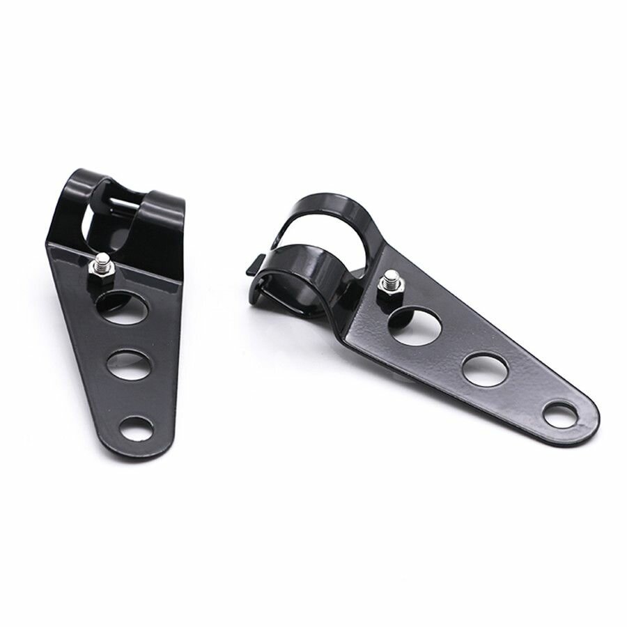 2 Кронштейна Крепления Фары 27-35 мм Для Мотоцикла