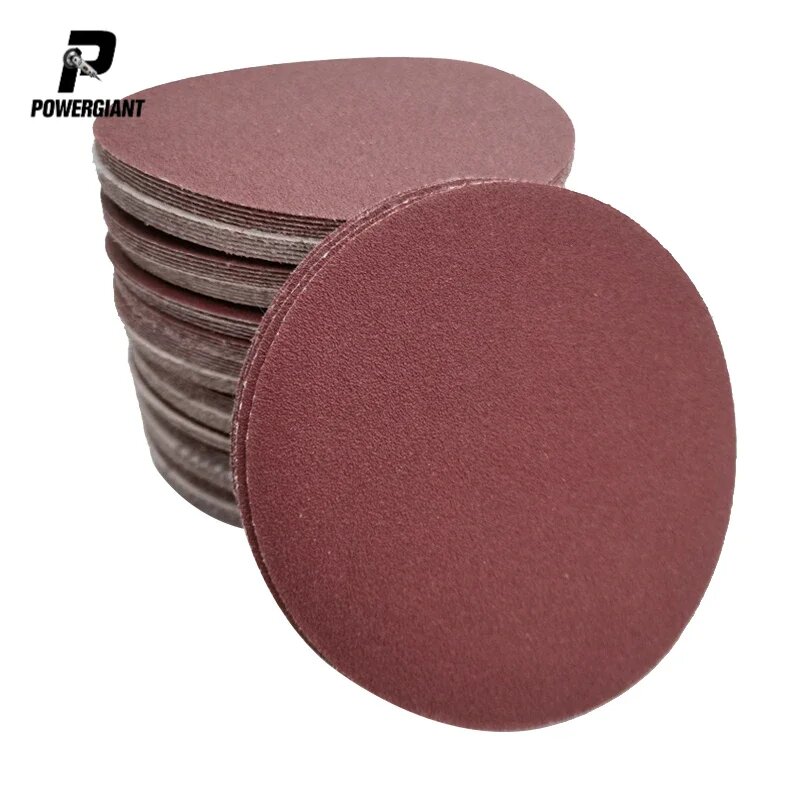 10 шт. 5-дюймовая наждачная бумага 125 мм, круглая без отверстия, автомобильная шпатлевка, полировка, флокирующая полировальная подушечка, абразивные материалы 400 grit