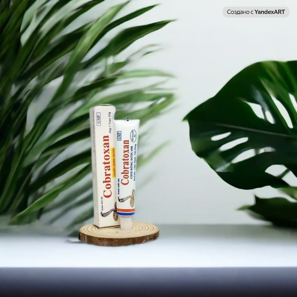 Мазь Cobratoxan, на основе яда кобры, для суставов и мышц, 20 г