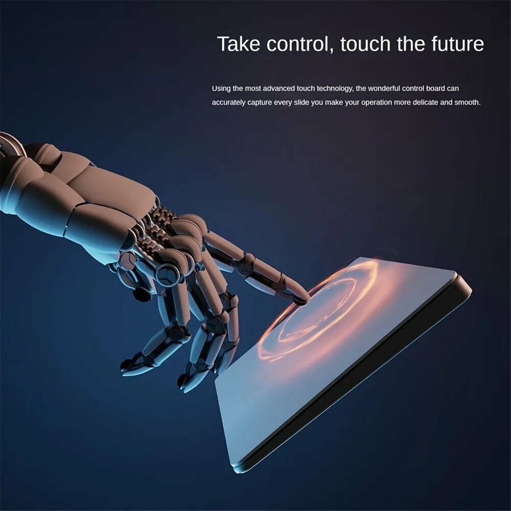 Bluetooth-тачпад Многофункциональный трекпад с жестами Аккумуляторная беспроводная связь для ноутбука IOS, белый