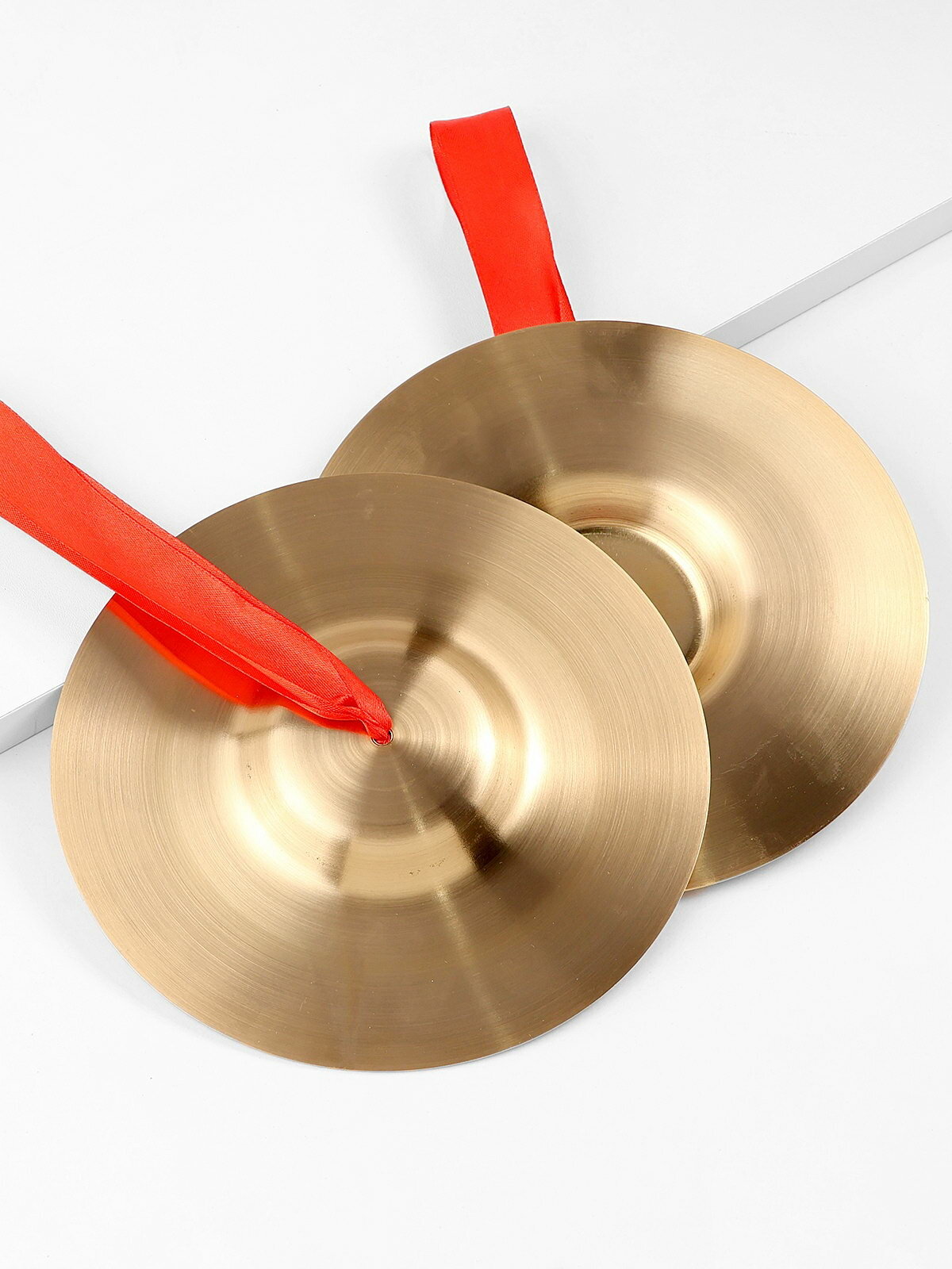 Музыкальные тарелки ручные 18 см, набор 2 шт, вид музыкального инструмента: тарелка
