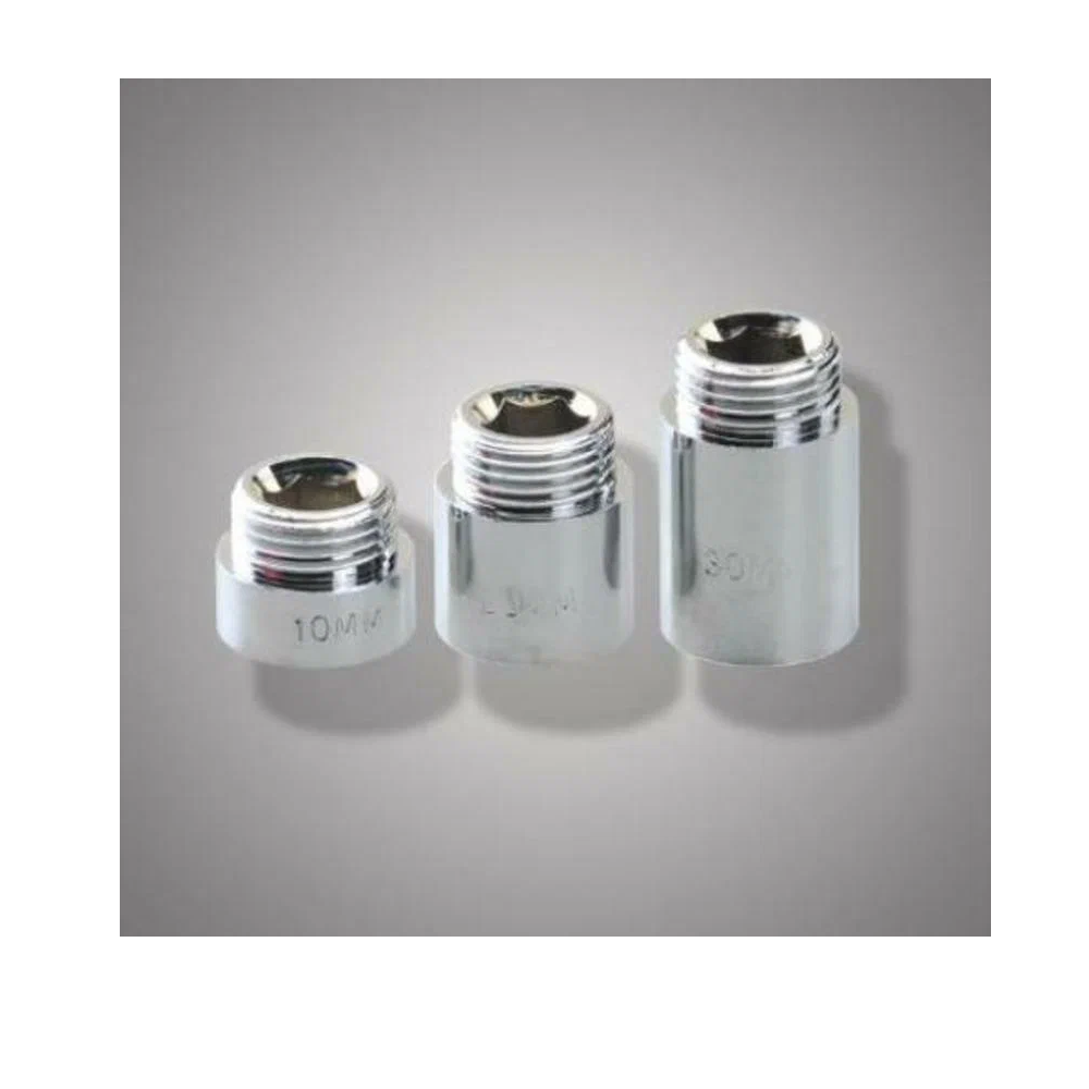 Удлинитель хромированный 1/2 внутренняя-наружная , 1/2" x 20 мм Frap F351.04020