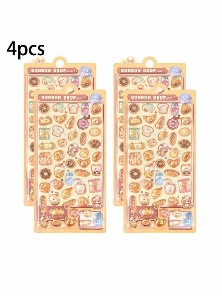 3D мультяшные наклейки