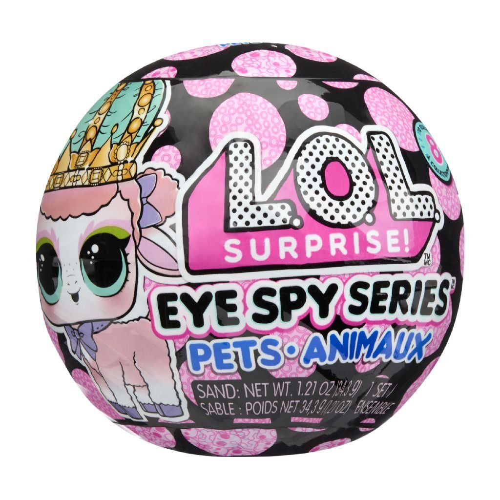 Кукла-сюрприз в шаре LOL Surprise! Eye Spy pets Питомцы шпионы 122296