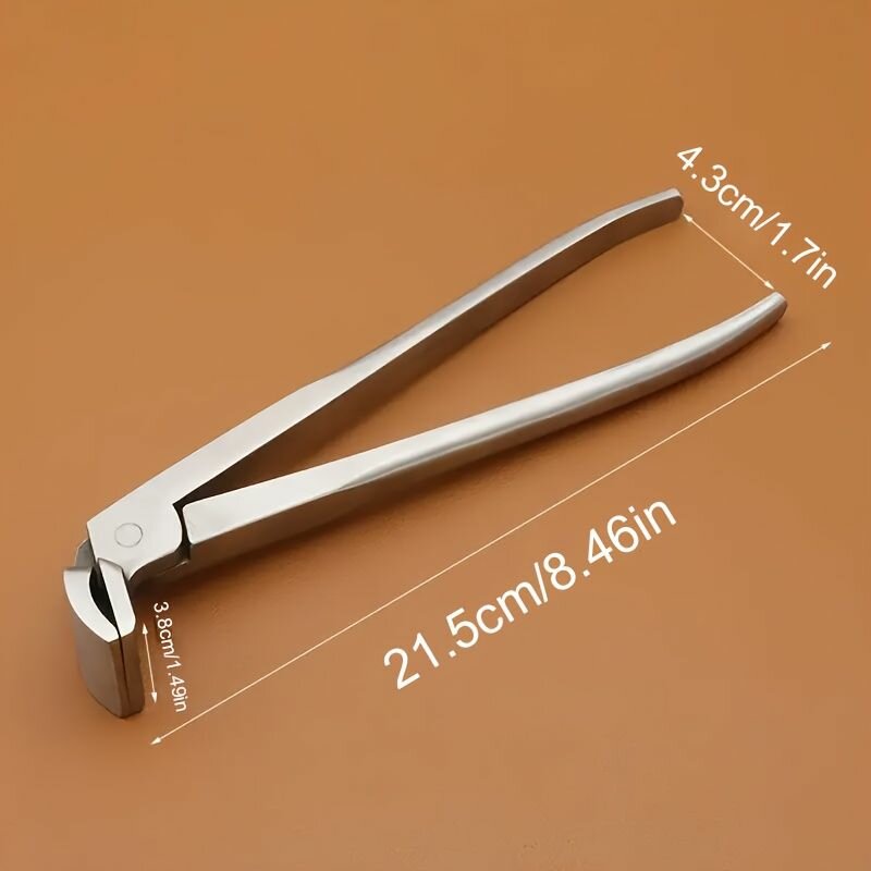 Металлические плоскогубцы с регулируемым плоскогубцем, идеально подходящие для обработки кожи и изготовления бумажников