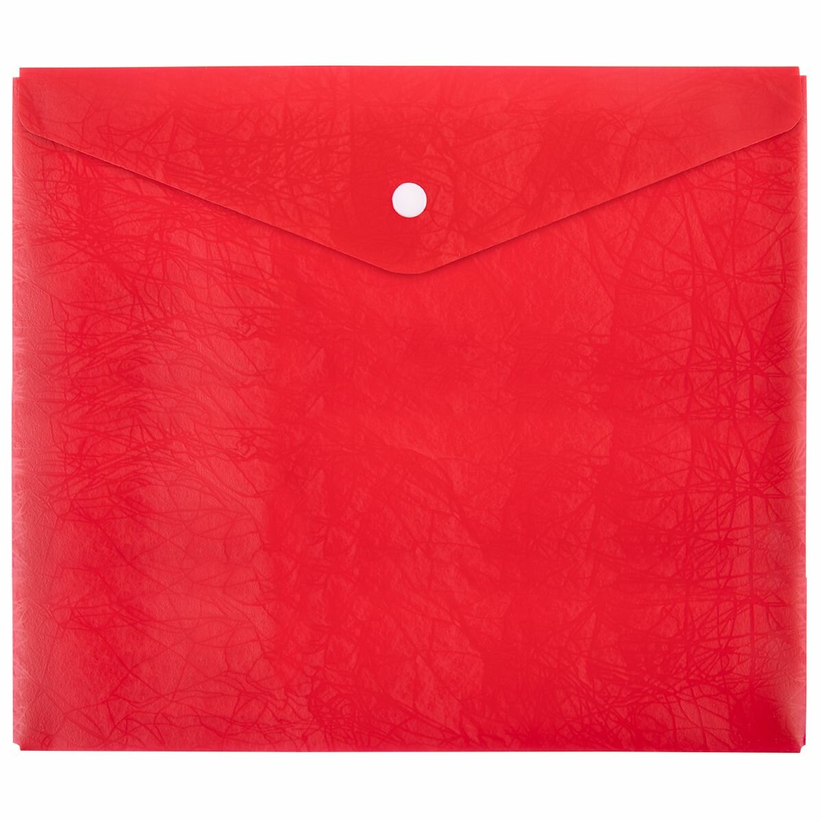 Папка-конверт 20 шт. "Expert Complete" Premier для тетрадей с кнопкой A5+ 180 мкм волокно красный new ЕС2113004