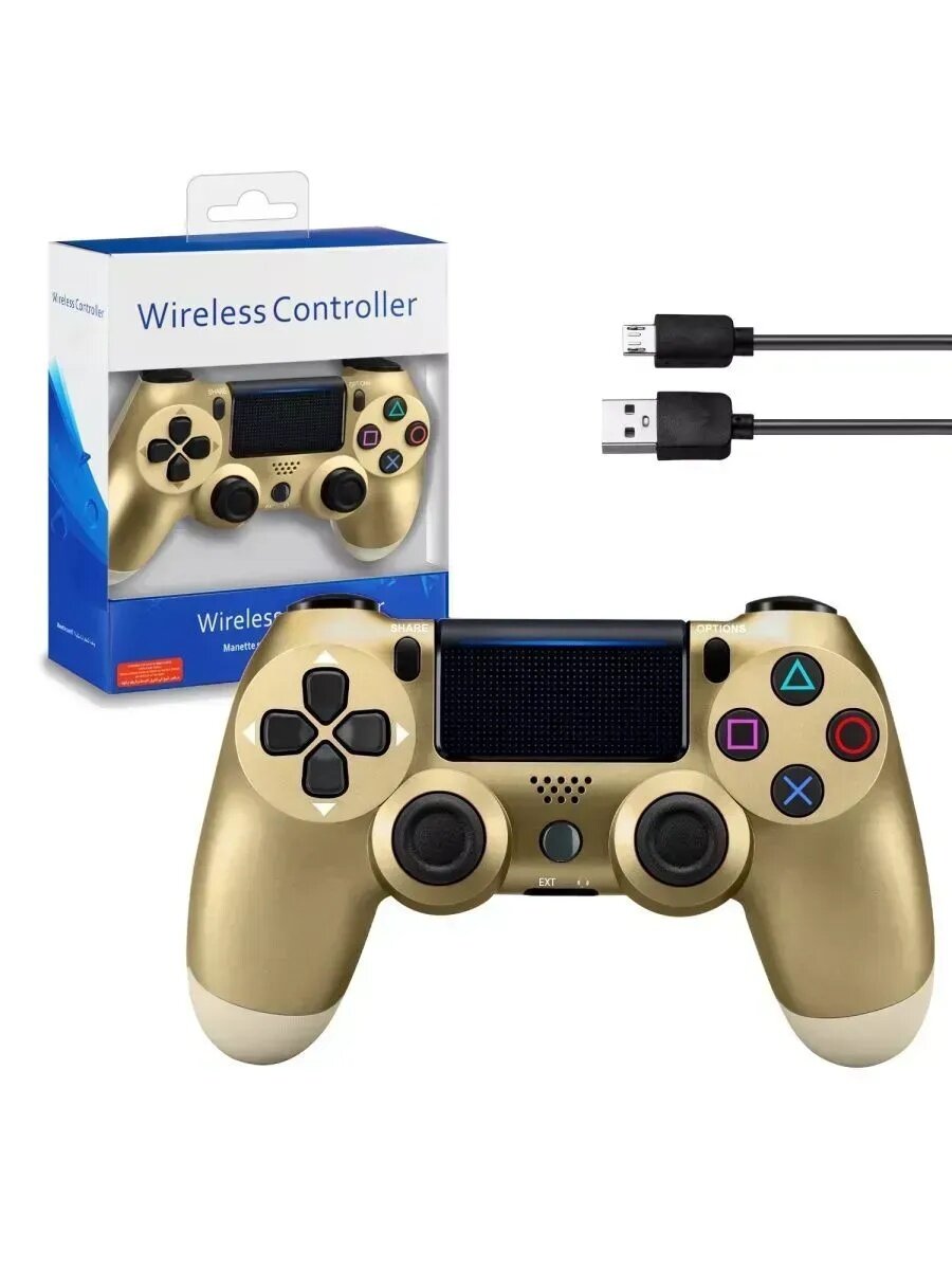 Геймпад игровой "Dualshock 4", сиреневый, беспроводной, для PS4, Bluetooth