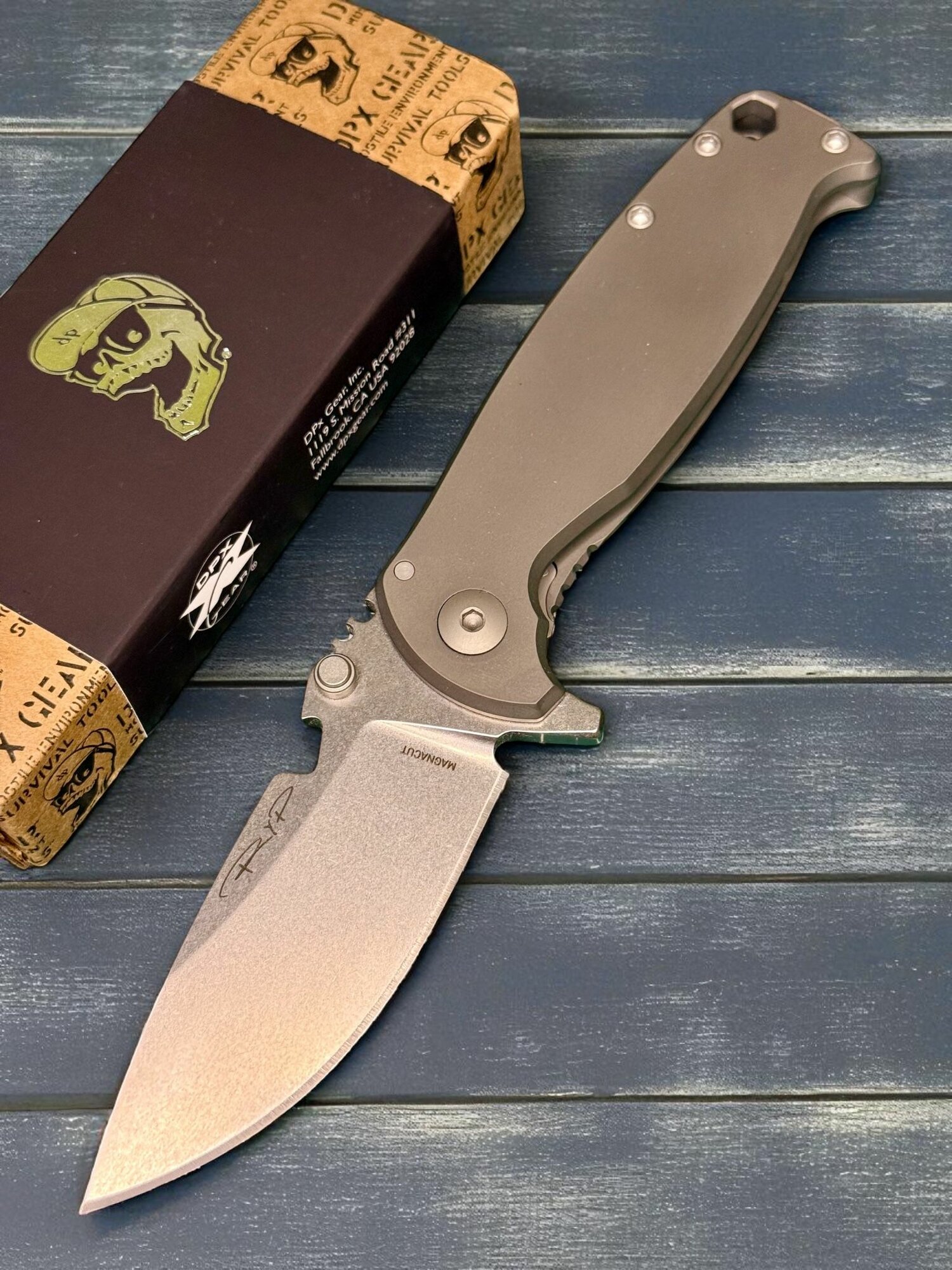 Нож складной DPx Gear DPXHSF403 HEST 4.0, Magnacut Blade, Titanium Handle