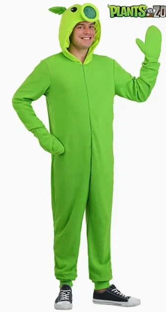 Костюм зомби AMBESTPARTY Зеленый, S, Adult