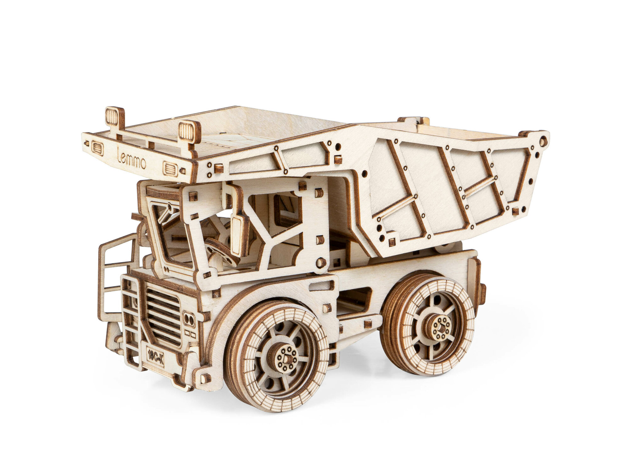 Деревянный конструктор Lemmo toys Самосвал Рекс 99 деталей 97 деталей 0074 5+