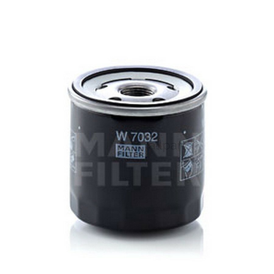 MANN-FILTER W7032 патрон масляного фильтра MERCEDES BENZ/ RENAULT, 2012-