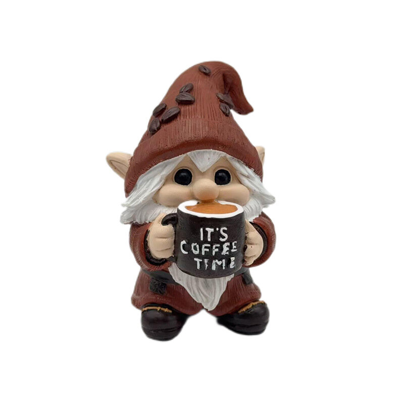 Декор для дома "Dwarf", кофейный, трехмерный, смола, домашний