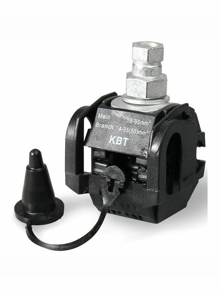 Прокалывающий зажим КВТ, ЗПО 16-95/4-35, для монтажа СИП, комплект из нескольких единиц