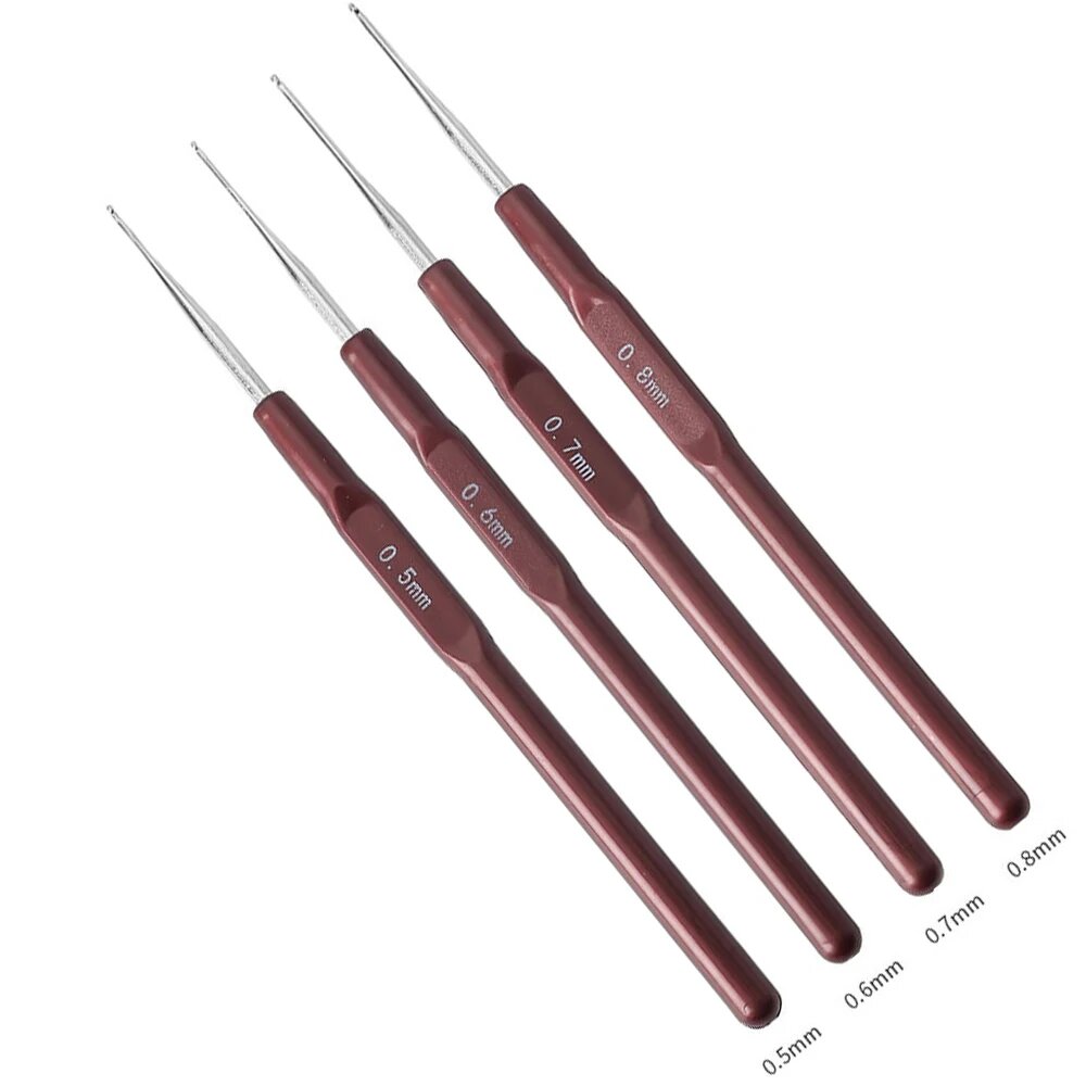 Крючковые иглы VADES HAIR 4 шт. SET