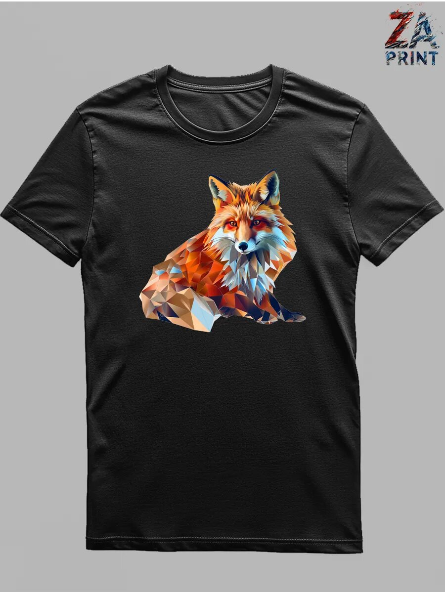Футболка лиса