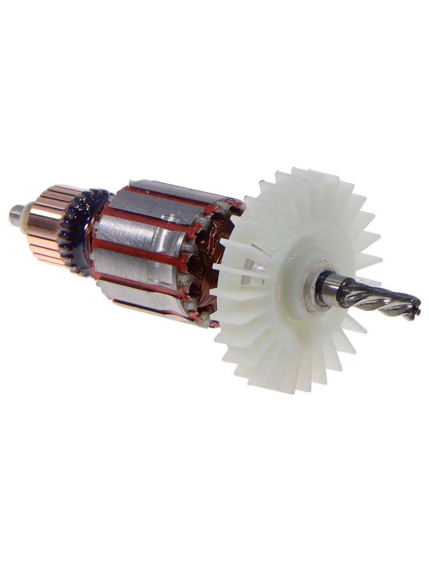 Ротор (Якорь) (L-138 мм, D-34.5 мм, 5 зубов, наклон влево) для дрели ставр SED 650-10