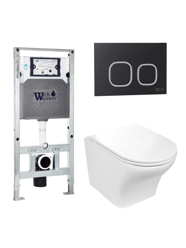 WeltWasser Комплект AMBERG 506 ST + ODENBACH 004 GL-WT + AMBERG RD-BL WeltWasser